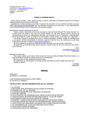 Wilcock, david el cosmos divino | PDF