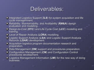 WILCo - Washington Logistics Consultants | PPT