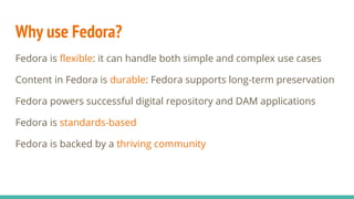 Wilcox - Open Source Repositories and the Future of Fedora | PDF