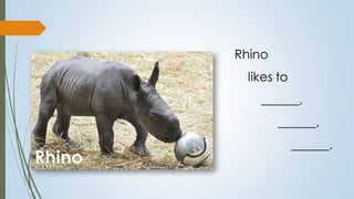 Wild Animals Lesson 1 | PDF