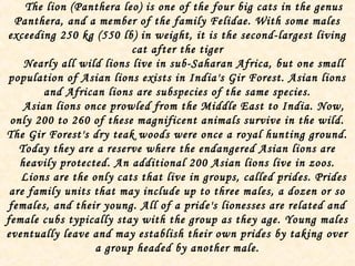 Wild animals and unique birds | PPT