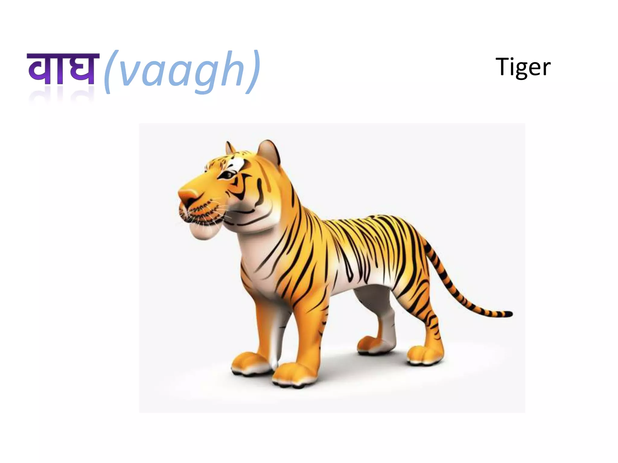 Wild Animals in marathi | PPTX