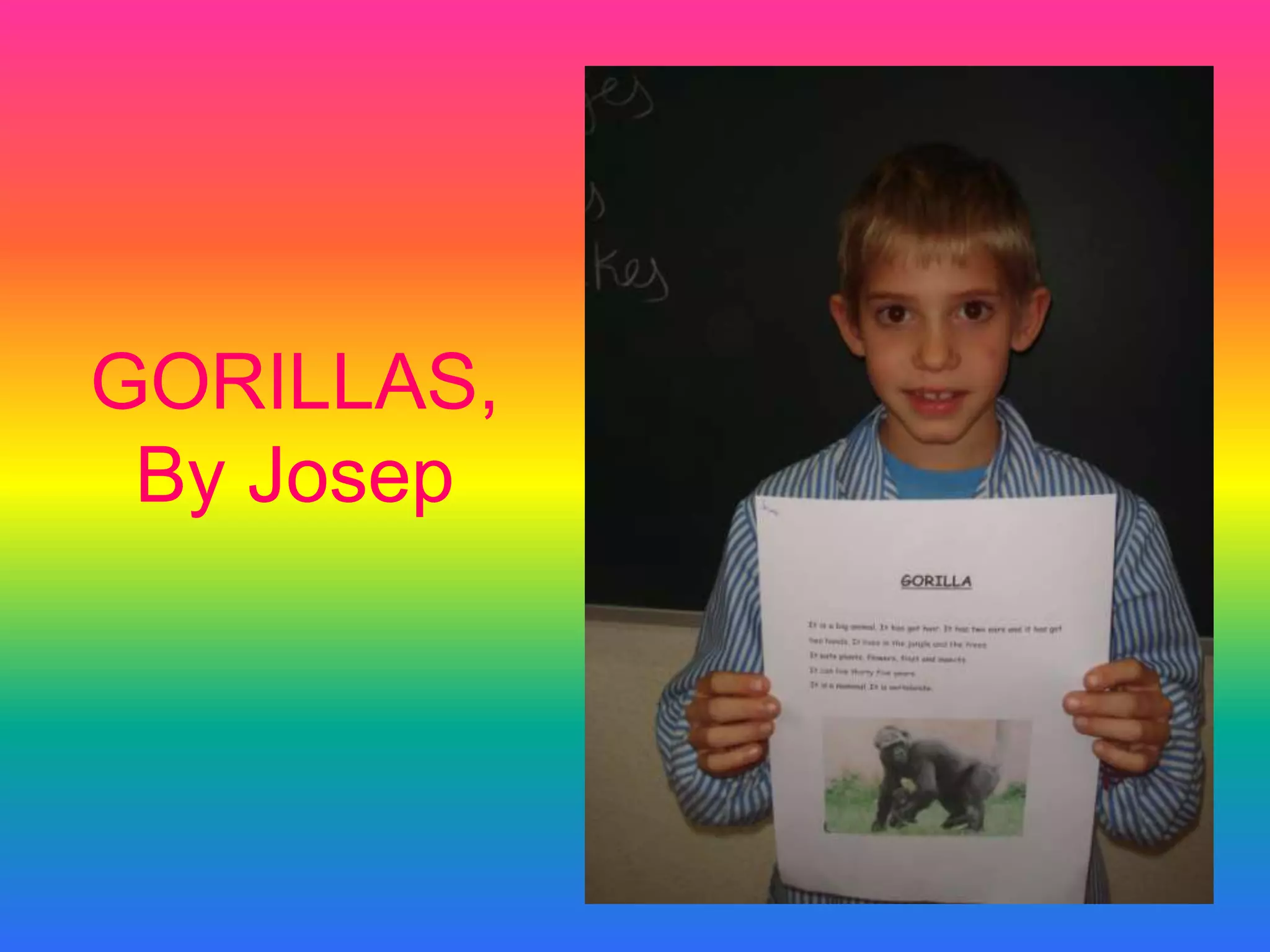 Wild animals year3 | PPTX