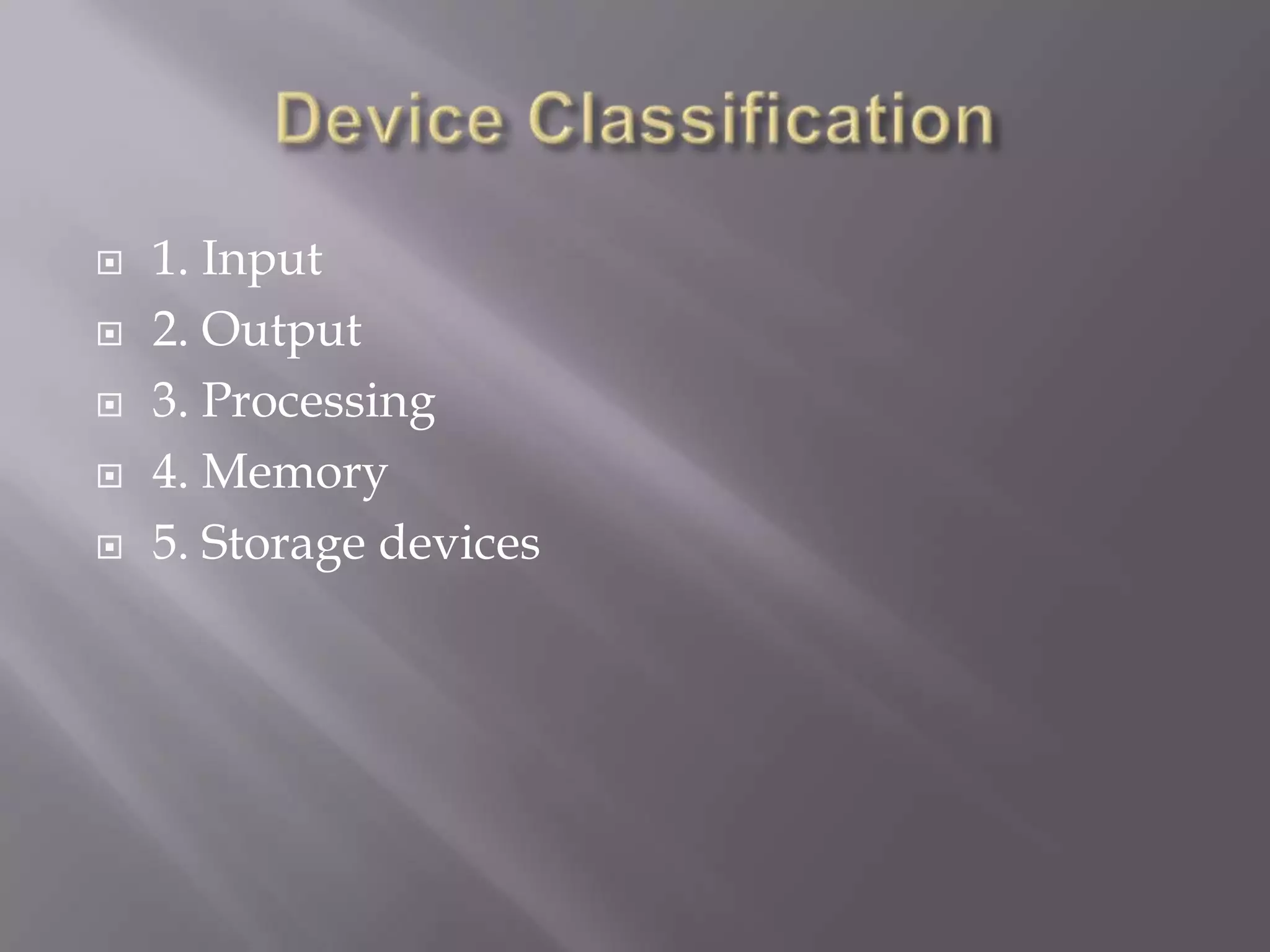 classification station | PPTX