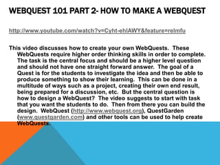 WebQuest Review | PPT