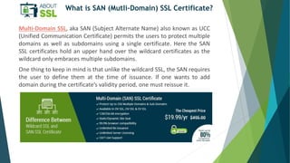 Wildcard and SAN (Multi-Domain) Certificates – What’s the Difference ...