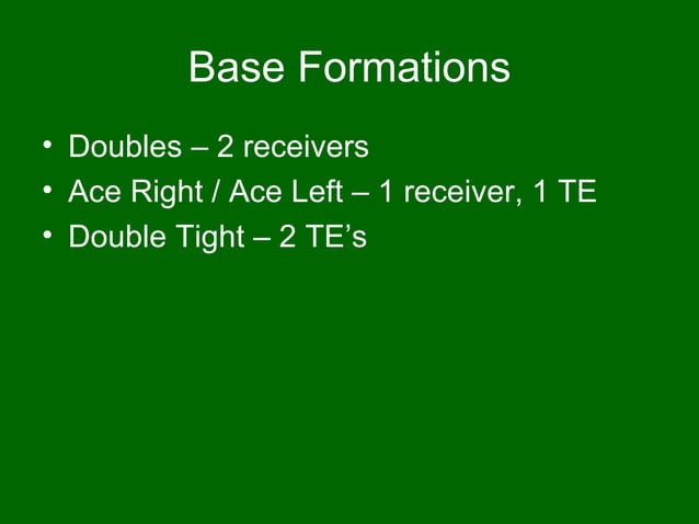 Wildcat Spin Offense Odd Front Defense | PPT