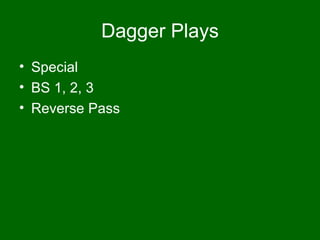 Wildcat Spin Offense Situational Offense | PPT | American Football | Sports