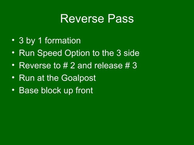 Wildcat Spin Offense Situational Offense | PPT | American Football | Sports