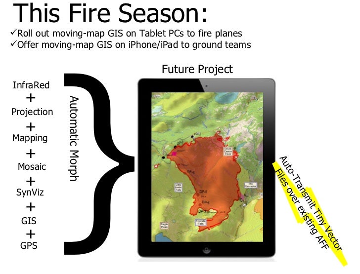 Wildfire Air Attack IR+GIS