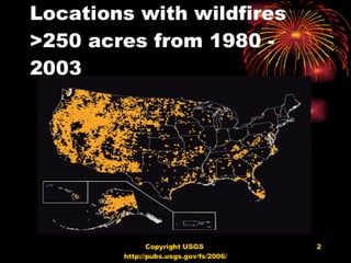 USGS Wildfire Hazards | PDF