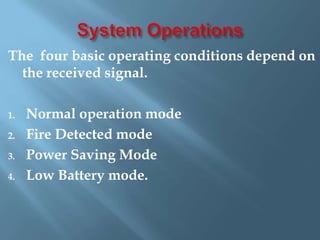 Wild fire monitoring system | PPTX