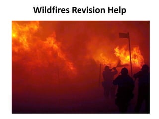 Wildfires revision guide | PPTX