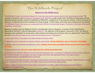 Killing the Heartland, The Wildlands project: war on mankind | PDF ...