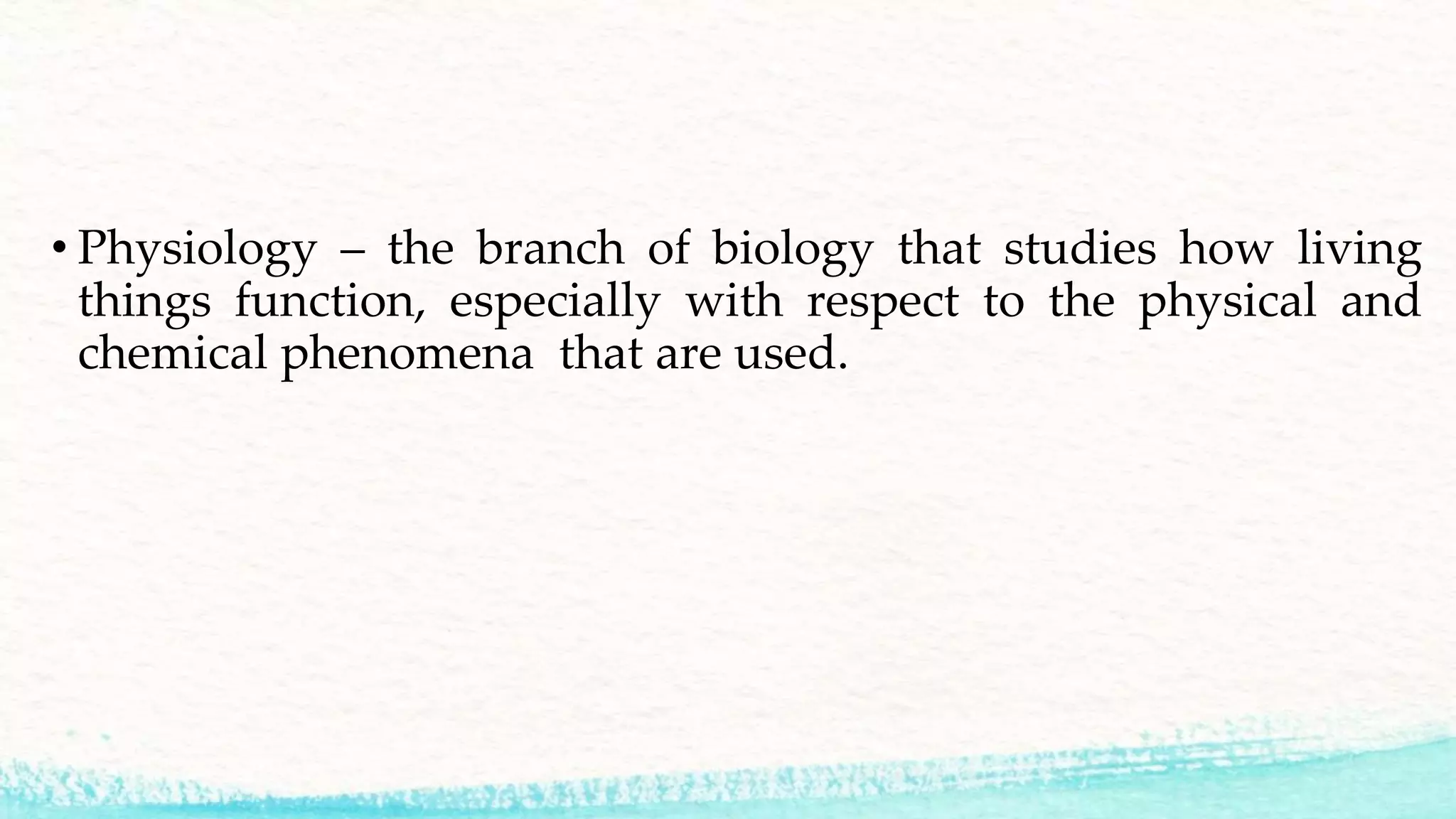 Wildlife Biology, wild Physiology and introduction | PDF