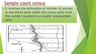 Wild life census kinds and methods copy | PPTX