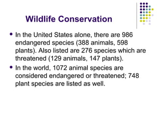 Wildlife conservation | PPT