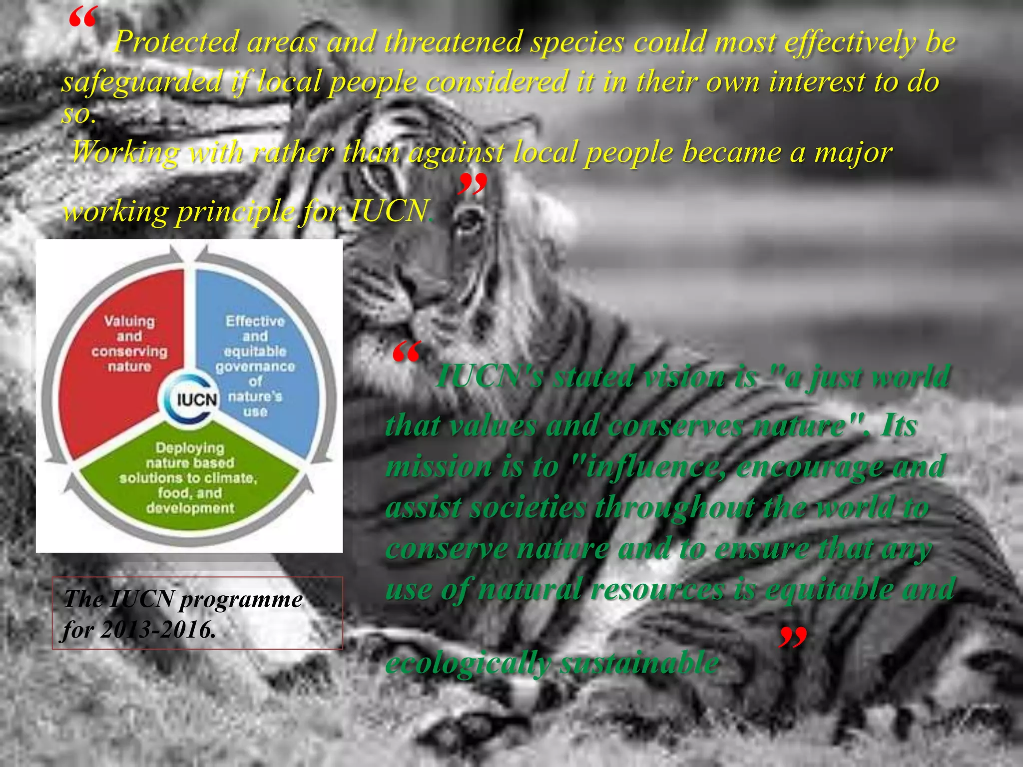 Wildlife conservation in India(ppt) | PPTX