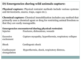 Wildlife emergency rescue | PPTX