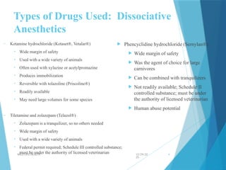 Wildlife health and drugs used in wildlife | PPTX