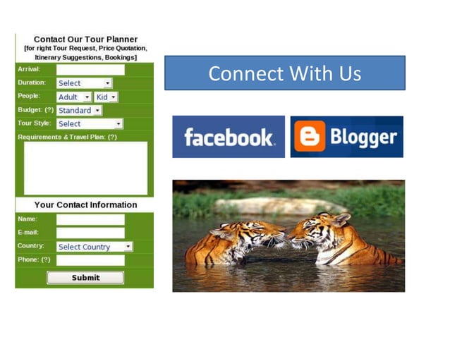 Wildlife Tour India | PPT | Asia Travel | Travel Locations