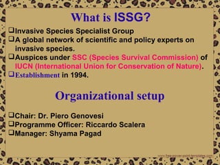 Invasive Species Specialist Group-ISSG | PPT
