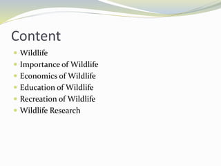 Wildlife presentation .pptx