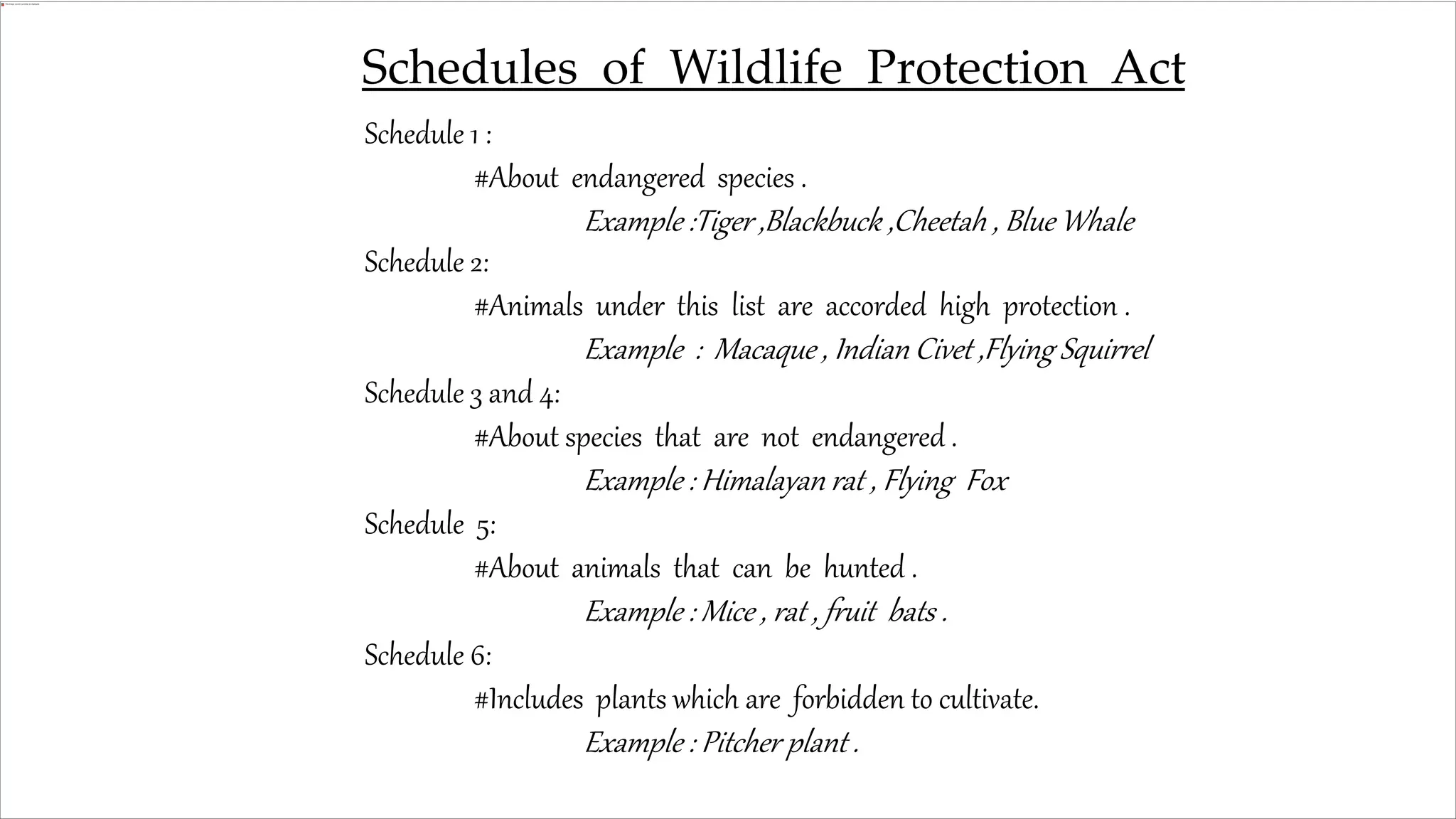 Wildlife protection Act.pptx