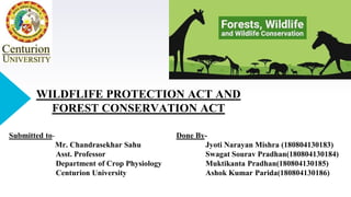 Conservation Of Forest And Wildlife