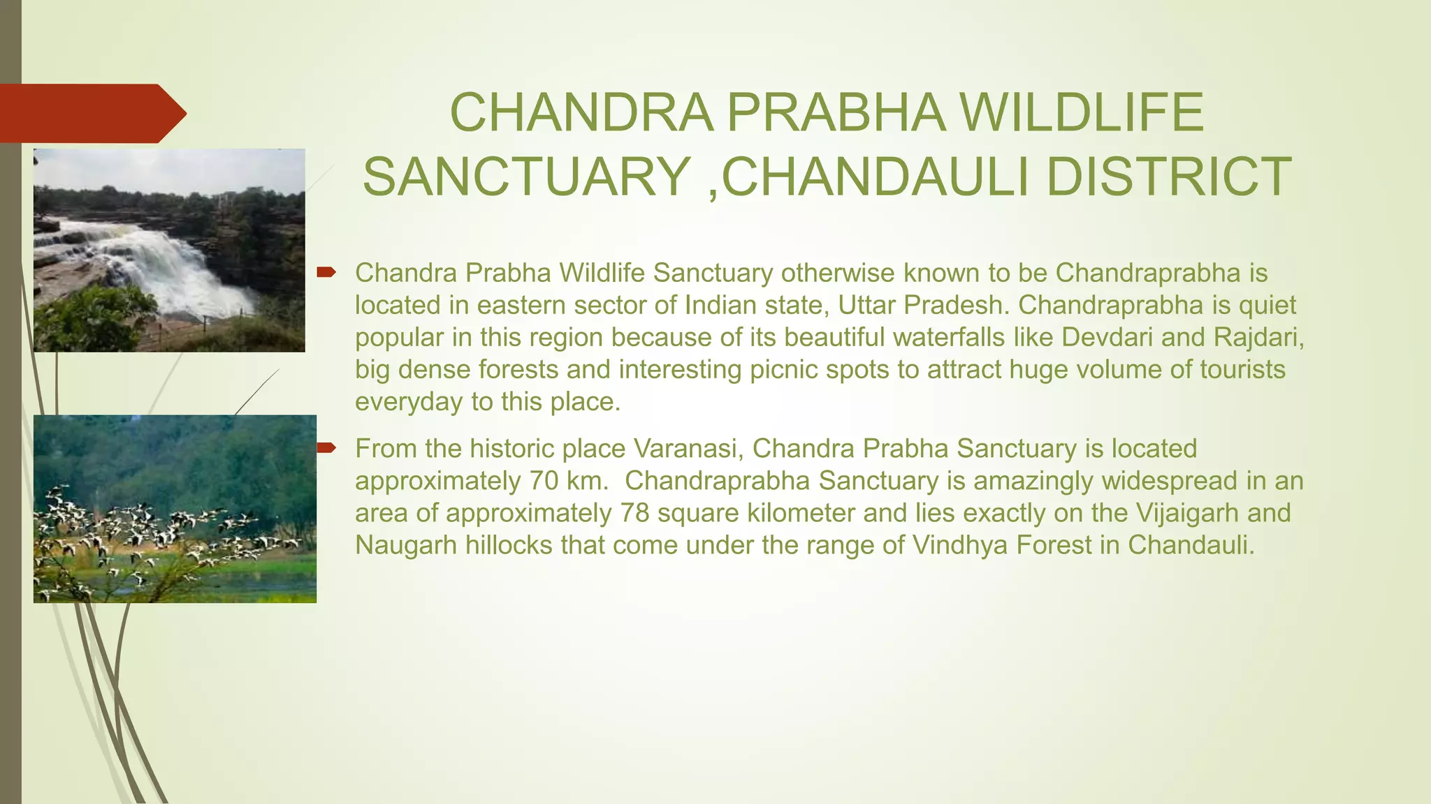 Wildlife sanctuaries of north indian states | PPTX