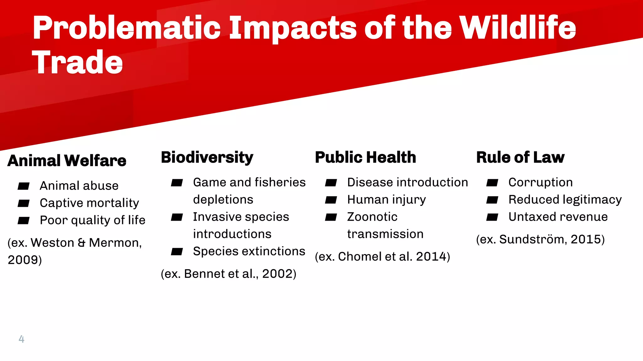 Trinidad and Tobago and the Wildlife Trade: A Case Study | PPTX