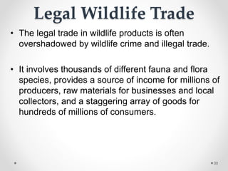 Wildlife trade Presentation;UOR,Faculty Of Agriculture,Mapalana | PPTX