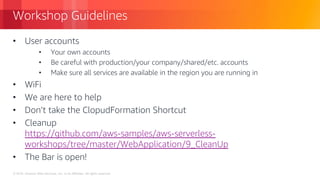 Wildrydes Serverless Workshop Tel Aviv | PDF