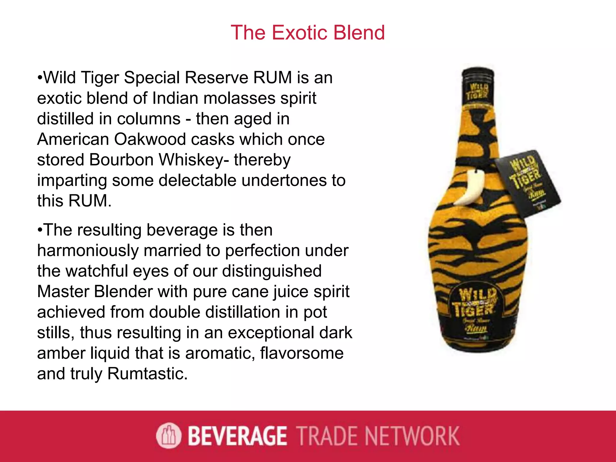 Wild tiger rum | PPTX