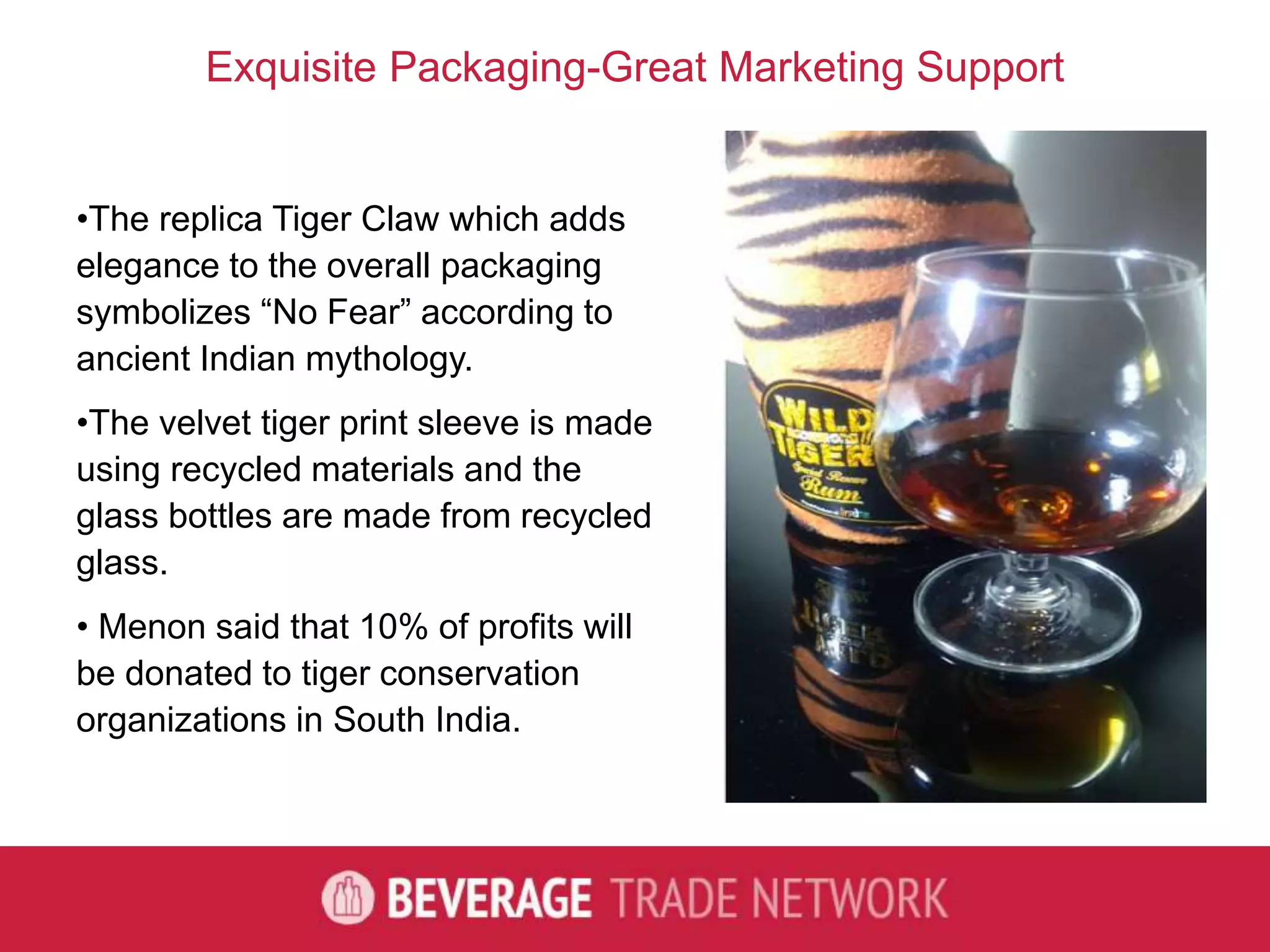Wild tiger rum | PPTX