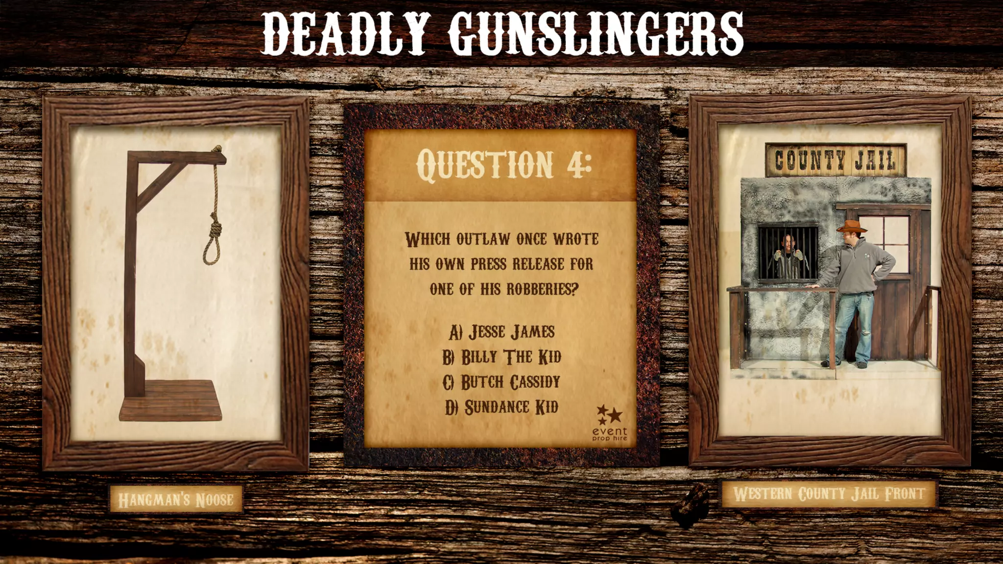 Wild West Quiz | PPT