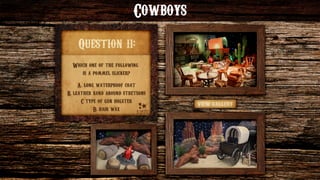 Wild West Quiz | PPT