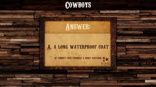 Wild West Quiz | PPT