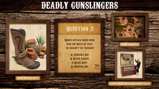Wild West Quiz | PPT