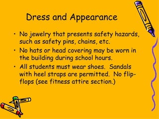 Wildwood Student Conduct Expectations And Rules | PPT