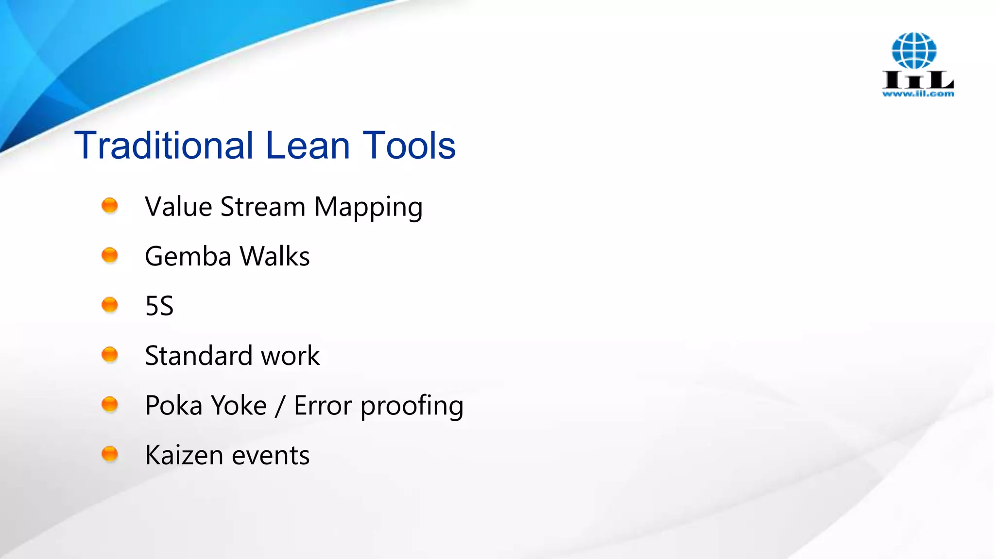 Lean Tools and Processes | PPTX