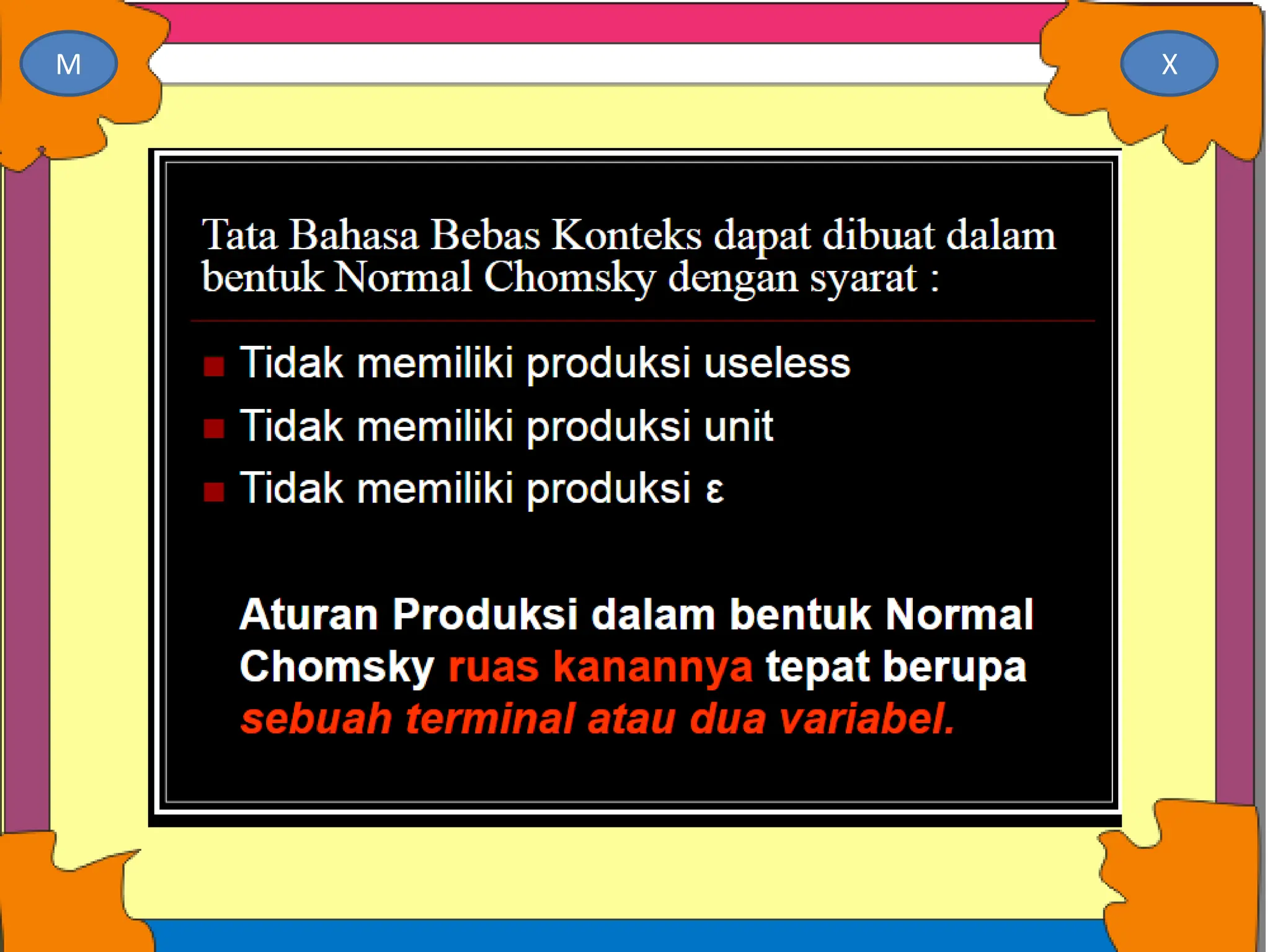Wiles_ChomskyNormalForm_TBO_2021.untuk perkuliahanf | PDF