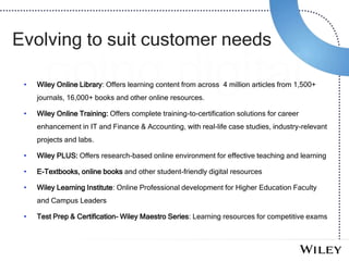 Wiley Corporate Presentation | PPTX