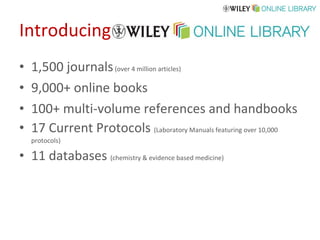 Wiley Online Library Pps