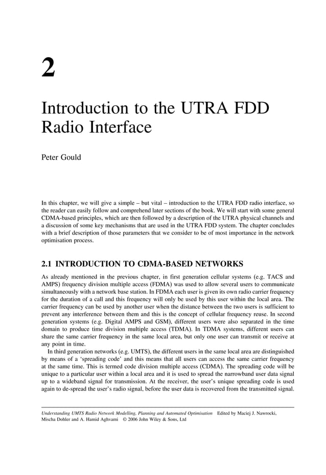 Understanding.Umts.Radio.Network.Modelling.Planning.And.Automated.Optimisation | PDF | Free Download