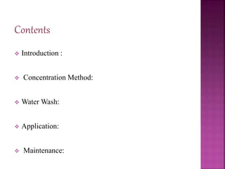 Wilfley table / shaking table for mineral Processing (extractive ...