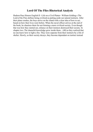 Wilfred Owen Essay | PDF | Landscaping | Home & Garden