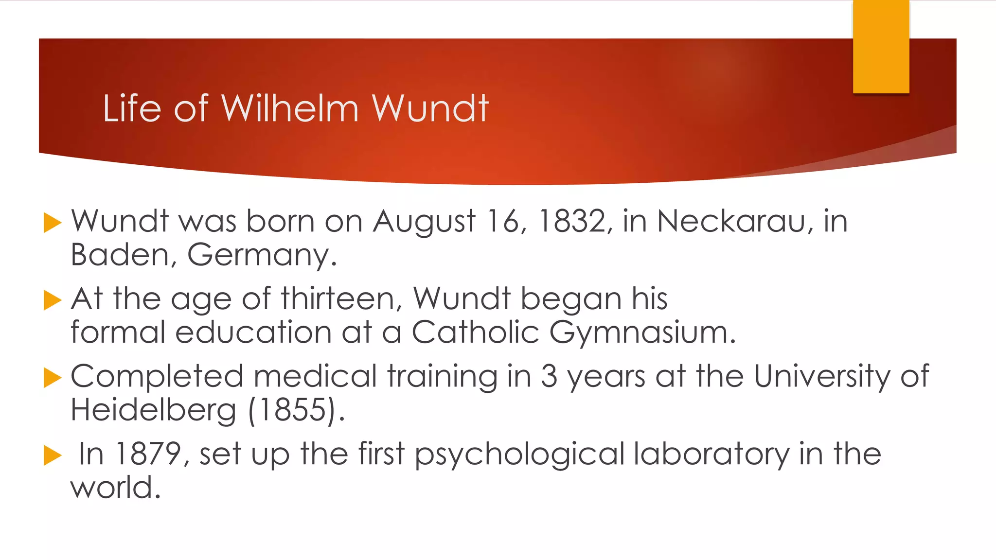 Wilhelm Maximilian Wundt | PPTX