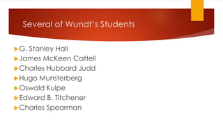 Wilhelm Maximilian Wundt | PPTX