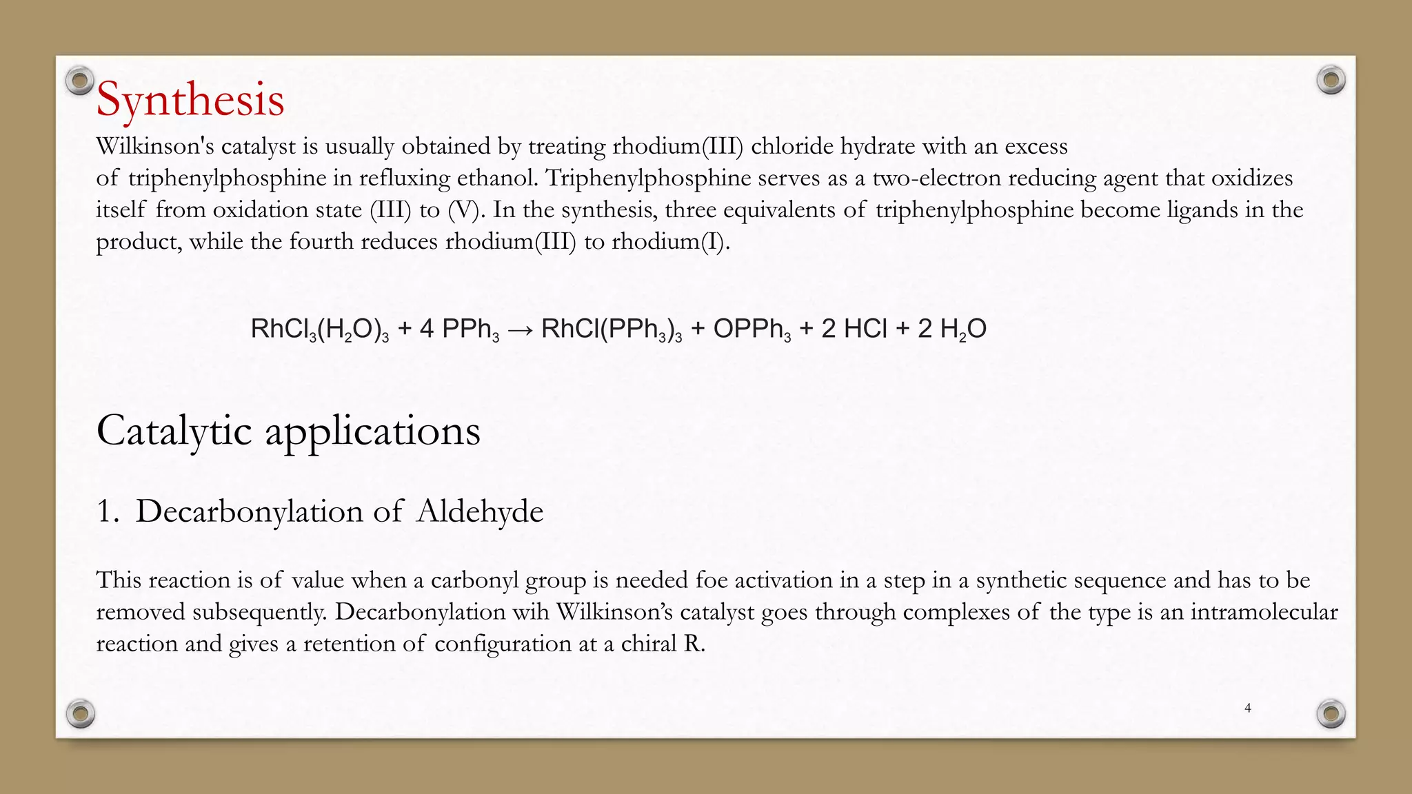 Wiliknsons reagent | PPTX